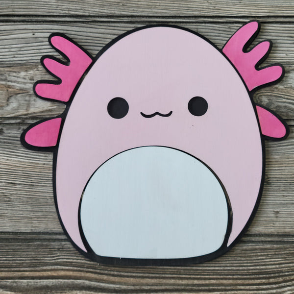 Axolotl Squishy Sign – The Painted Butterfly